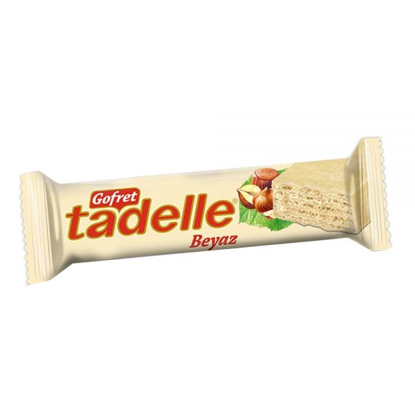 Ulker Tadelle White Chocolate Coated Wafer 35GR - Go Turkish Food
